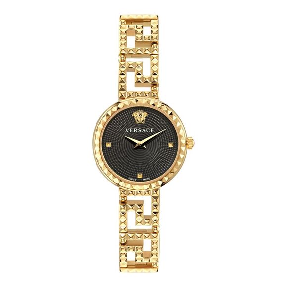 Versace | Accessories | Versace Greca Goddess Bracelet Watch Gold ...